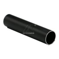China Black Anodized Aluminium Tube Profiles Extruded Profile For Window And Door for sale