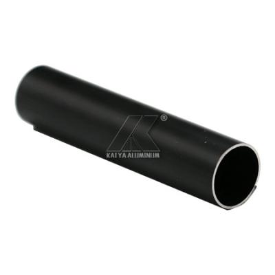 China Black Anodized Aluminium Tube Profiles Extruded Profile For Window And Door for sale