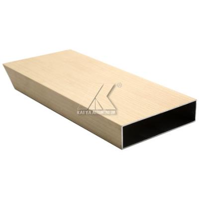 China White Extruded Aluminum Square Tube / Aluminum Extrusion Profiles Alloy Profile for sale