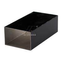 China 6000 Series 6063 Standard Aluminium Profiles With Black Anodized Finished for sale