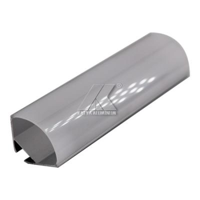China 5.8-6.0m LED Aluminium Profile 8 - 10μM Anodized Protection 6063 Material for sale