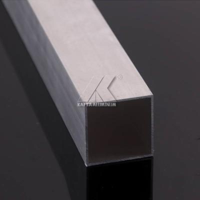 China Alloy 25x25mm Square Aluminium Tube Profiles T5 6000 Series For Windows for sale