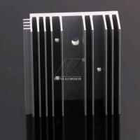 China Square Shape Heat Sink Aluminum Profiles Easy Installation High Precision Standard for sale