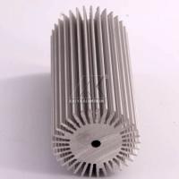 China Small Cylindrical Heat Sink Aluminum Profiles ISO 9000 6000 Series For LED for sale