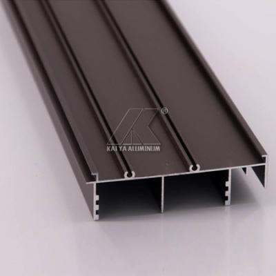 China ISO9001 Alloy Aluminum Window Extrusion Profiles Bronze Powder Coating for sale