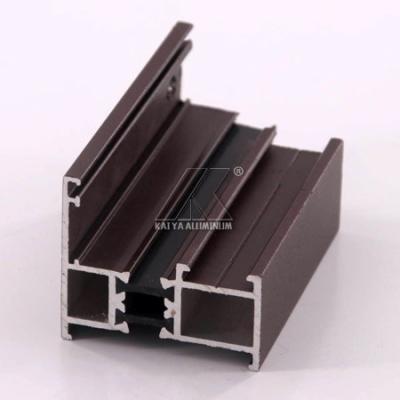 China ISO 9000 Aluminum Door Profile T3 - T8 Temper Little Deformation Heat Insulation for sale