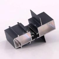 China Light Weight Aluminum Door Profile Broke Bridge Shape Beautiful Figure for sale