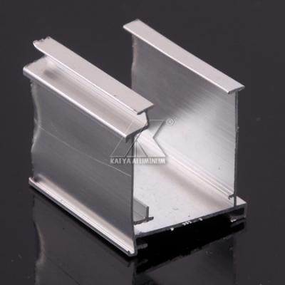 China Natural Silver Metal Fence Frame , Aluminium Furniture Profiles For Fence for sale