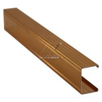China U Shape Decorative Aluminum Trim Different Finish High Grade Extrusion Profiles for sale