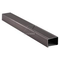 China U Shape Decorative Aluminum Trim For Curtain Rod 5.8-6.0M Length OEM Service for sale