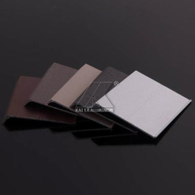 China Waterproof Sand Blasting Aluminum , Painted Aluminum Sheet Brightly Colored for sale