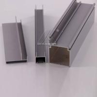 China CQC Aluminum Window Extrusion Profiles Natural Silver 6063 T5 Mill Finish for sale