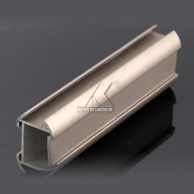 China OEM Wardrobe Aluminium Profile Champagne Easy Cleaning Environmental Protection for sale