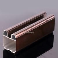 China Rose Gold Wardrobe Aluminium Profile Insect Prevention High Temperature Resistance for sale