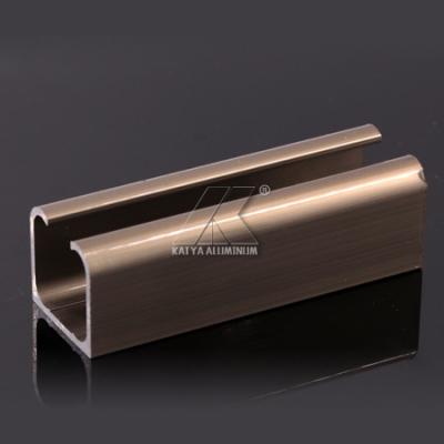 China Light Weight U Shape Rail Waterproof Oxidation Resistance With Aluminium Profile for sale