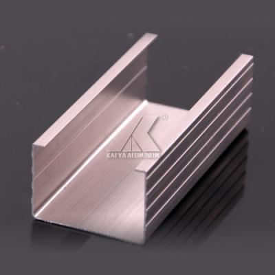 China Aluminum Railing Alloy Extrusion Profiles Easy Construction For Decoration Frame for sale