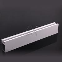 China 6063-T5 Aluminum Window Extrusion Profiles White 0.8 - 5.0 Mm Thickness for sale