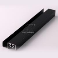 China 6000 Series ISO Aluminum Black Alloy OEM For Cabinet , Wardrobe Material for sale