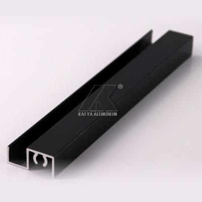 China 6000 Series ISO Aluminum Black Alloy OEM For Cabinet , Wardrobe Material for sale