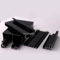 China A Set Of OEM Cabinet , Wardrobe Black Powder Coating Material With ISO9000 for sale