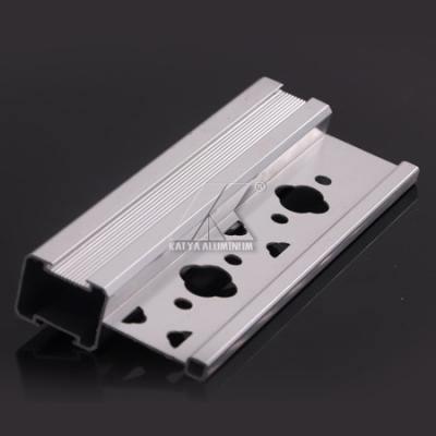 China OEM Alloy Ceiling Profile , Extruded Aluminium Profiles 8μM - 10μM Silver Anodization for sale