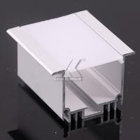 China Alloy Aluminium Profile Light , Aluminum LED Profile Housing With Milky Cover Profile for sale