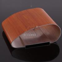 China Powder Coaitng Aluminum Alloy Profile Wood Grain Customized Length OEM Handrail for sale