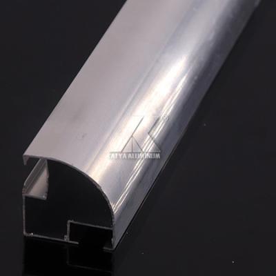 China OEM Combodia Market Mill Finish Easy Install Aluminum Profile For Windows for sale