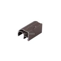 China 6063 - T5 Wardrobe Customized Extrusion Profile Aluminum Champagne Finish for sale
