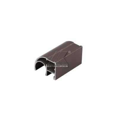 China 6063 - T5 Wardrobe Customized Extrusion Profile Aluminum Champagne Finish for sale