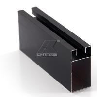 China Philippines Anodize Black Window And Door Aluminum Profile Customize Size for sale