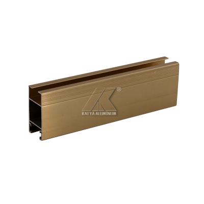 China Made In China High Quality  Anodize Gold  Window And Door Aluminum Profile for sale