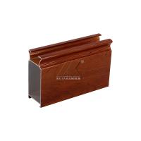 China Made In China High Quality  Wood Grain  Window And Door Aluminum Profile for sale