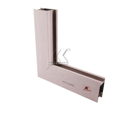 China Hot Sale Wood Grain Extruded Aluminum  Window And Door Profiles - Buy Aluminum Window And Door Profiles for sale