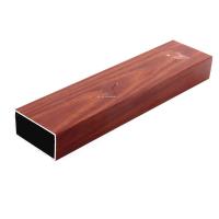 China Made In China High Quality  Hot Sale Customized Wood Grain Aluminum Pipe / Tube for sale