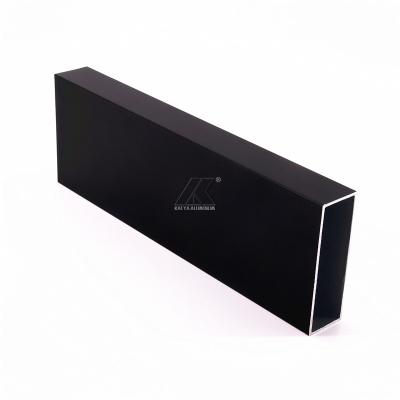 China Made In China High Quality  Hot Sale Customized Size Anodized Black Aluminum Pipe / Tube for sale