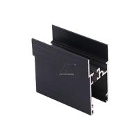 China Factory Price Anodized Brown Aluminum window Frame Extrusions Sliding Window Profile for sale