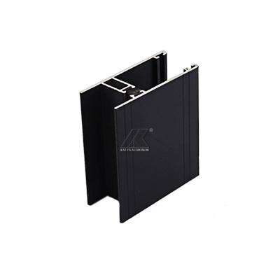China Factory Price Anodizing Black Aluminum window Frame Extrusions Sliding Window Profile for sale