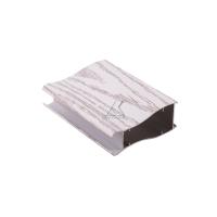 China Factory Price Wood Grain Aluminium Extrusion Profile For Door And Window for sale