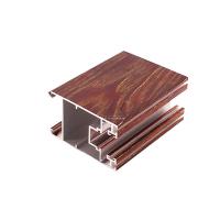 China New Products Wood Grain  Aluminum Framed Sliding Window Large Glass Windows for sale