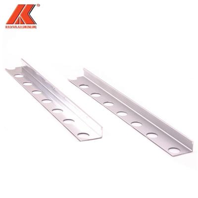 China Matte Silver 27cm Square Tile Decorative Aluminum Trim Anodized for sale