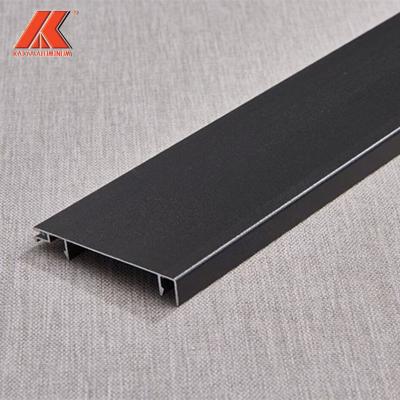 China Anodized Flooring Aluminum Baseboard Trim 6063 T5 Extruding for sale