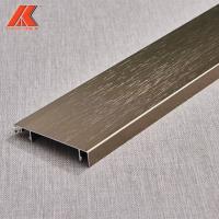 China T5 Temper Height 150mm Decorative Aluminum Trim Brushed CQC for sale