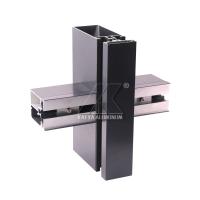 China OEM Thermal break soundproof Curtain Wall Aluminum Profile For Glass Wall for sale