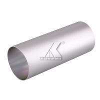 China Sandblasting Extrusion Aluminium Tube Profiles 0.8mm Mill Finish for sale