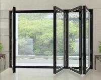 China Glass Sliding Bi Folding 6063 Aluminium Door Frame Profile Thermal Insulation Waterproof for sale
