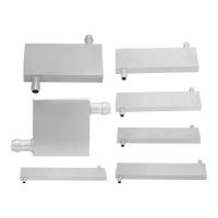 China Right Effluent Cpu Die Casting Parts Aluminum Liquid Water Cooling Block for sale