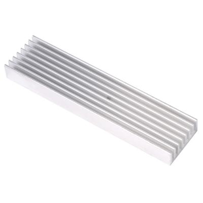 China Cooler Fin Heat Sink Aluminum Profiles For Power Amplifier Transistor for sale