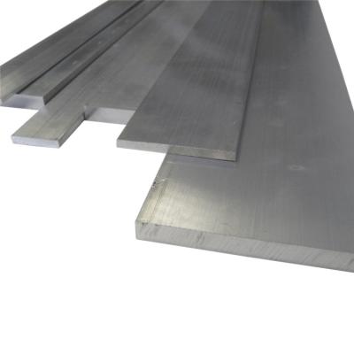 China 6063 Aluminium Alloy Profile Extruded Aluminum Flat Bar Rectangular Strip for sale