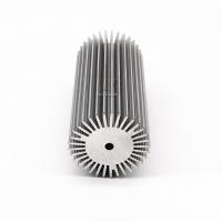 China Cylindrical Led Heat Sink Aluminum Profiles Mill Finished 200mm for sale